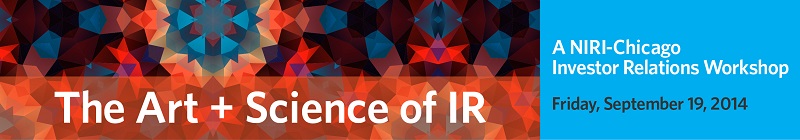 NIRI Chicago - 2014 IR Workshop