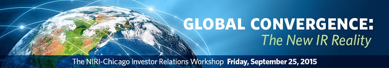 NIRI Chicago - 2015 IR Workshop