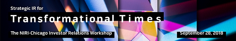 NIRI Chicago - 2018 IR Workshop