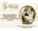 Fortune Minerals Limited - Home